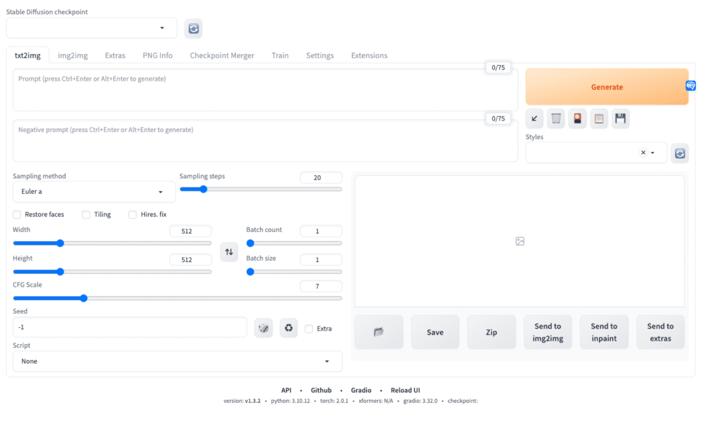 【環境構築】Stable Diffusion Web UIで画像生成するまで - Yanagida Web